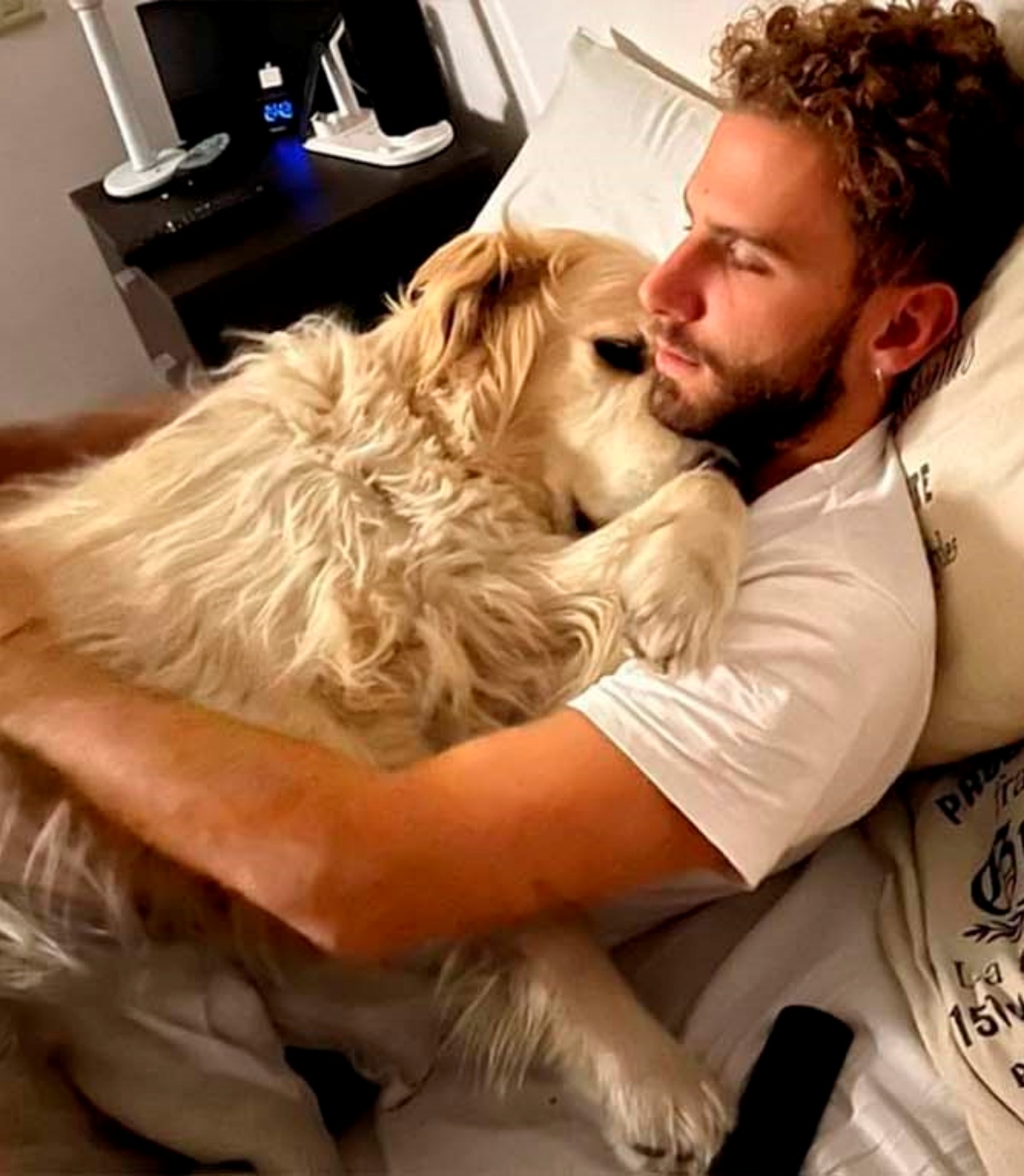 Fausto e il suo Golden retriever: due amici che per stare insieme hanno ...